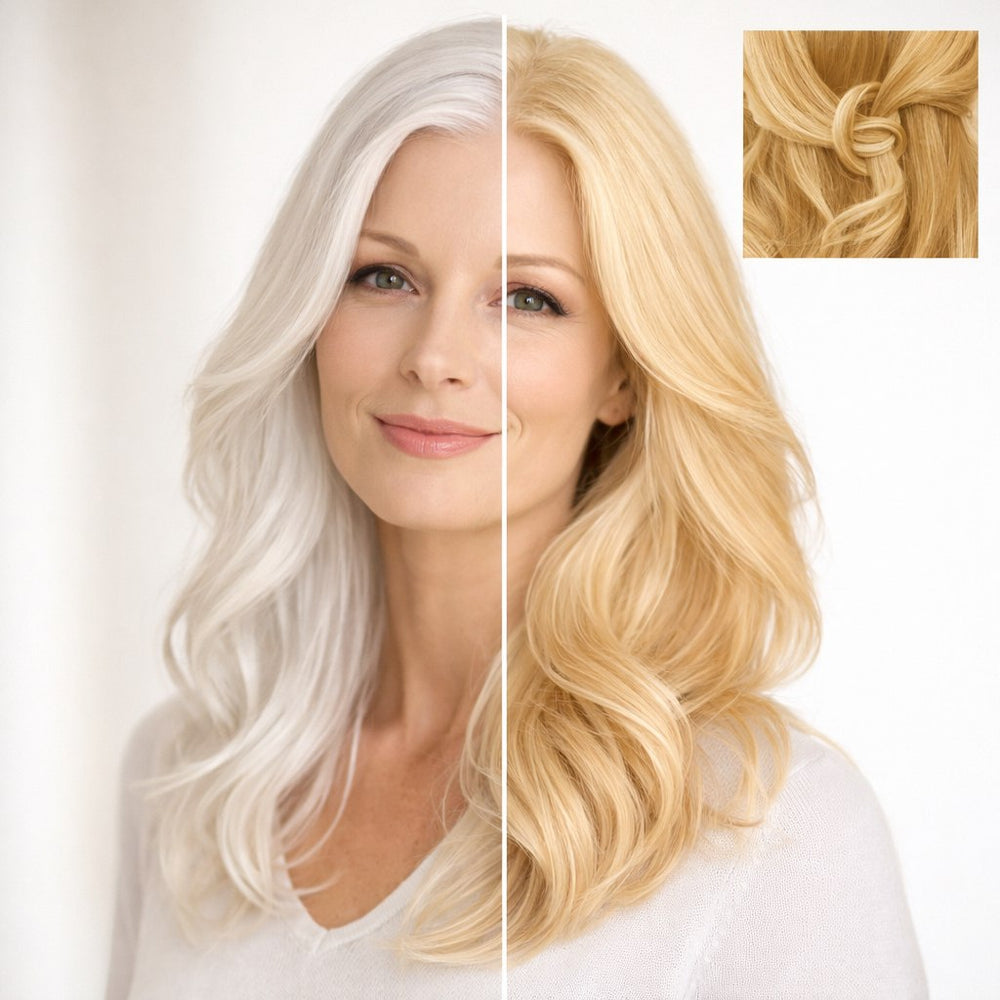 Pflanzenhaarfarbe Blond Vorher Nachher